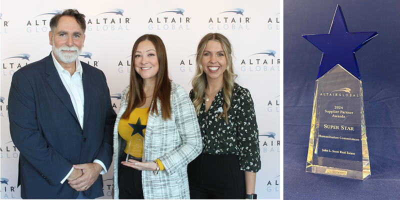 John L. Scott receives Altair Global Super Star Award for Humanitarian ...