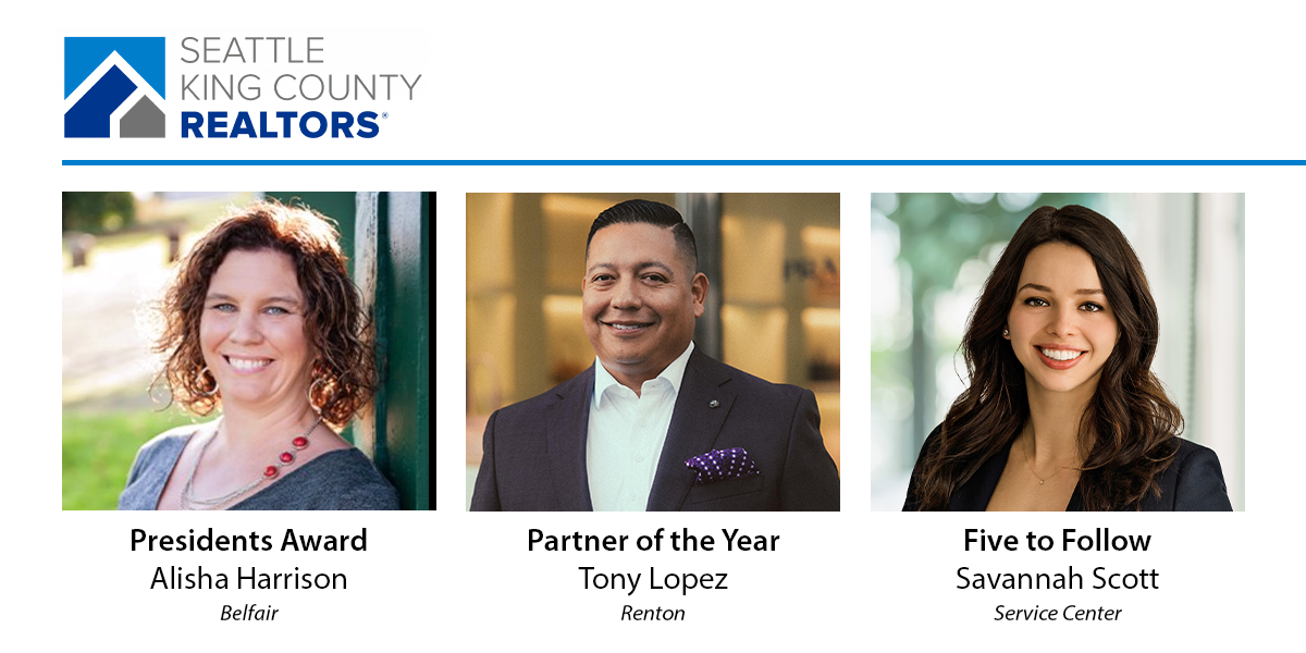 Alisha Harrison, Tony Lopez, and Savannah Scott receive 2024 REALTOR ...